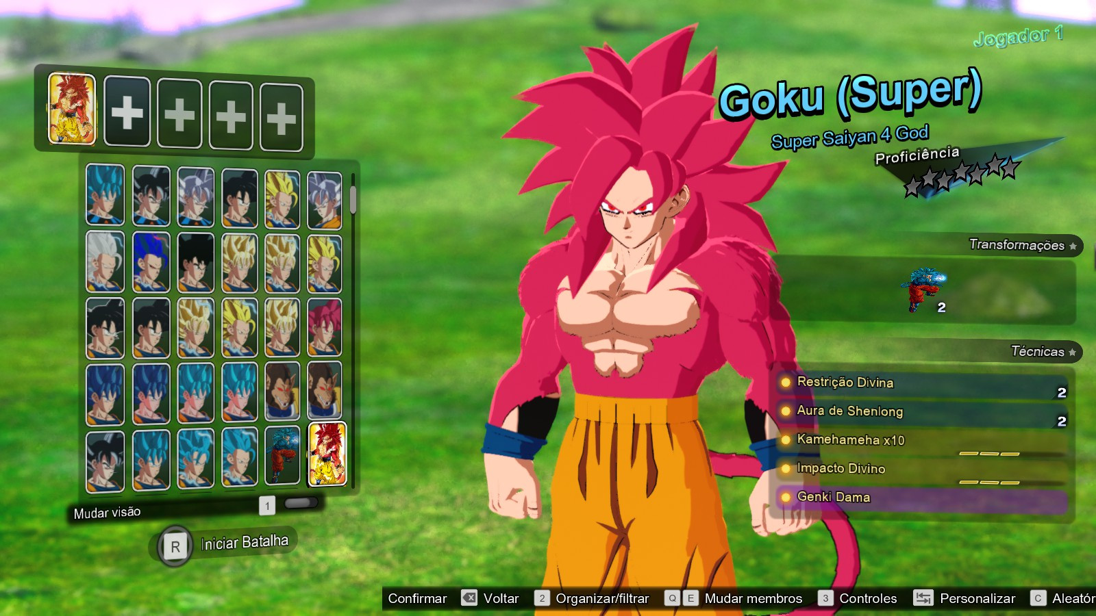 Super Saiyan 4 Divine - God, Blue, UI and MUI Mod for Dragon Ball ...