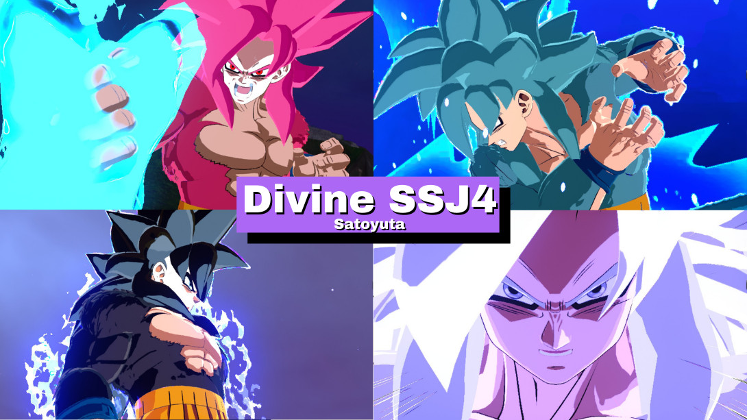 Super Saiyan 4 Divine - God, Blue, UI and MUI Mod for Dragon Ball ...