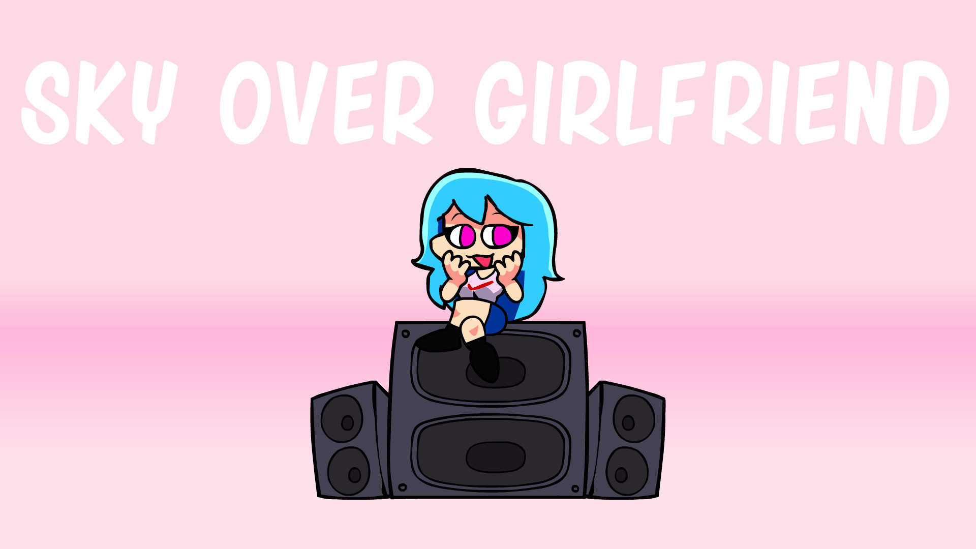 Sky over Girlfriend + FLA Mod for Friday Night Funkin' | FNF Mods