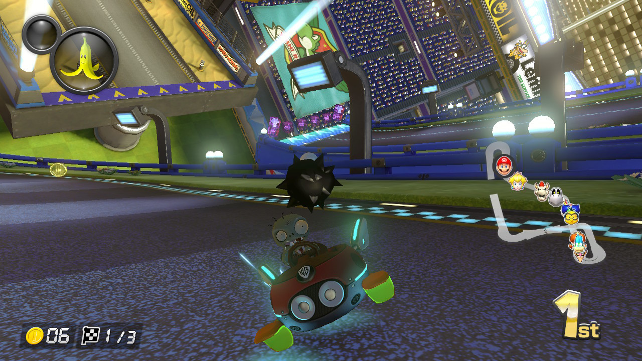 Plants Vs Zombies in Mario Kart! Mod for Mario Kart 8 Deluxe | MK8D Mods