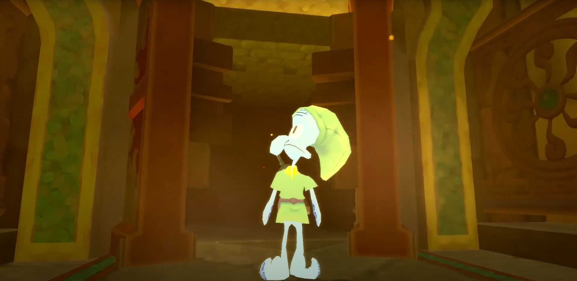 Squidward Sword Mod for The Legend of Zelda: Skyward Sword HD | SSHD Mods