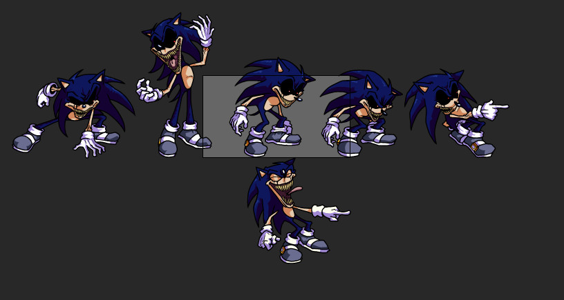 Sonic.exe 2011X James Sprites Mod for Friday Night Funkin' | FNF Mods
