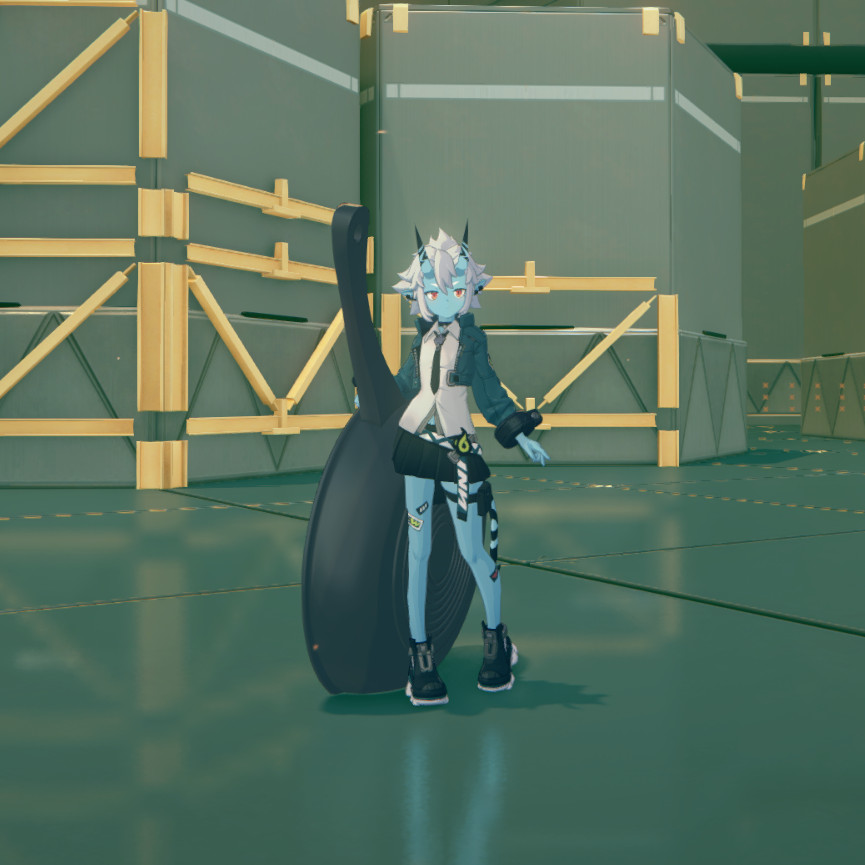 Comically Oversized Frying Pan for Soukaku Mod for Zenless Zone Zero ...