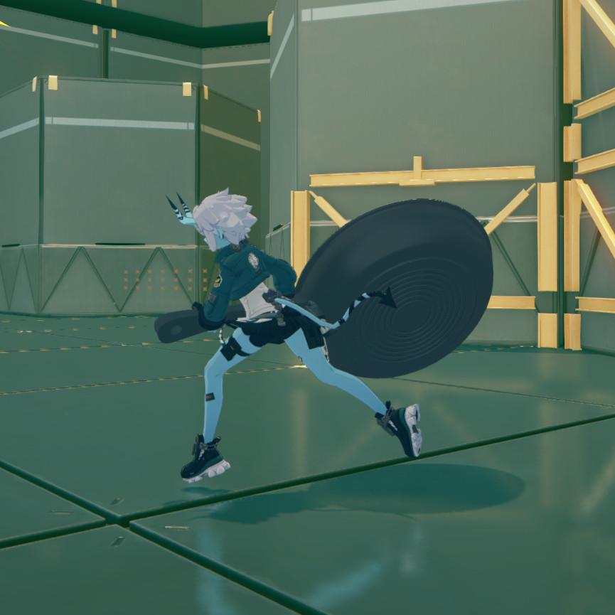 Comically Oversized Frying Pan for Soukaku Mod for Zenless Zone Zero ...