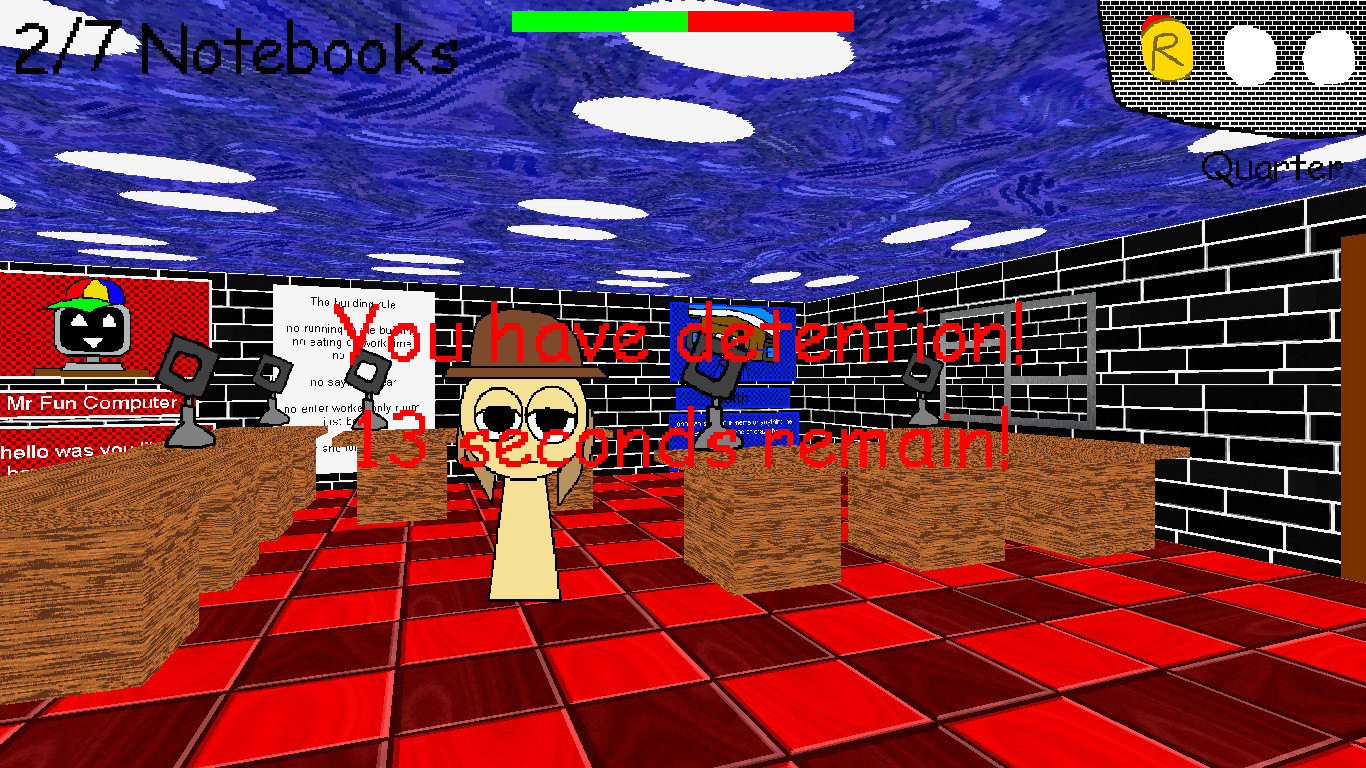 Crazyhrk In Building Of Roblox Mod for Baldi's Basics | Baldi Mods