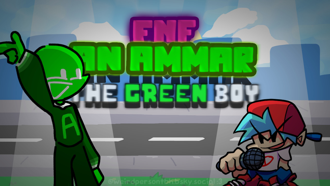 FNF Vs Ammar The GREEN BOY Mod for Friday Night Funkin' | FNF Mods