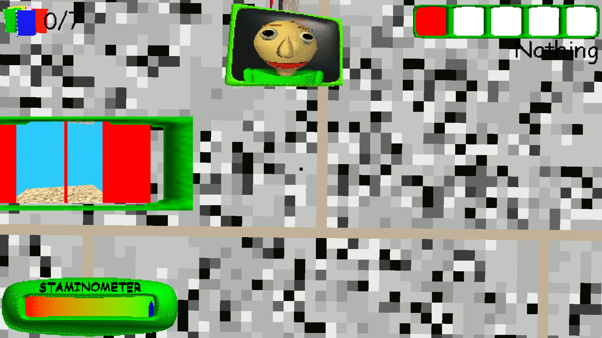 Baldi basic but you can look up and look down! Mod for Baldi's Basics ...