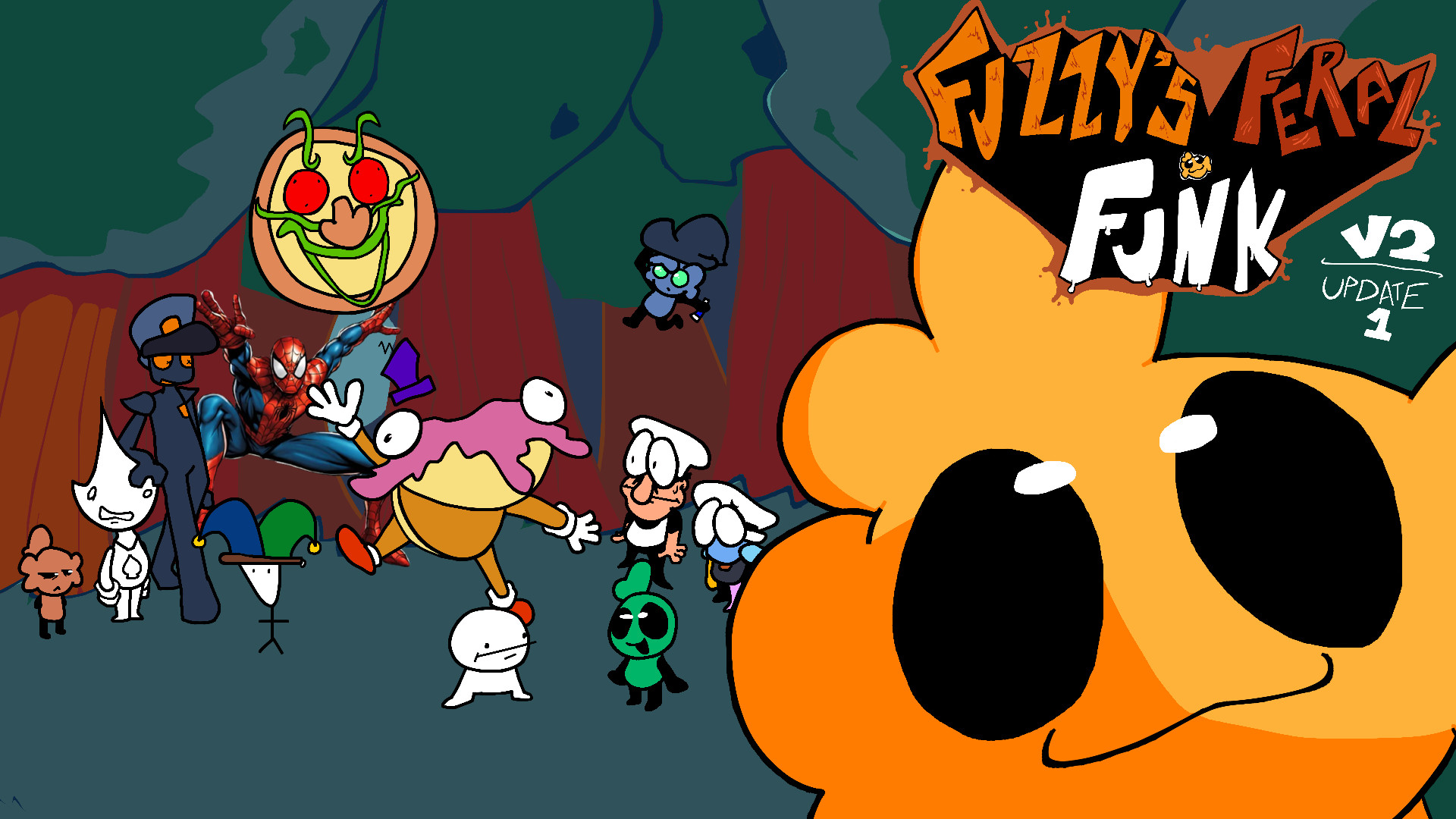 [UPDATE 2] FUZZY'S FERAL FUNK Mod for Friday Night Funkin' | FNF Mods