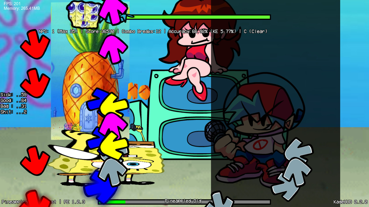 Vs. Spong FULL WEEK (Psych Engine Port) Mod for Friday Night Funkin ...