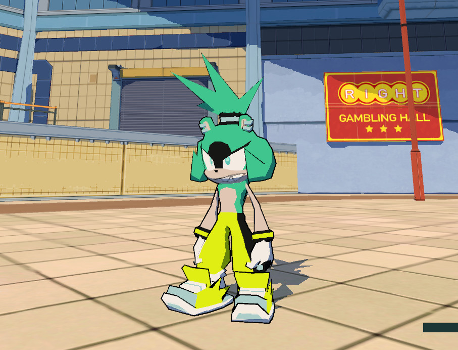 Surge the Tenrec Mod for Bomb Rush Cyberfunk | BRC Mods