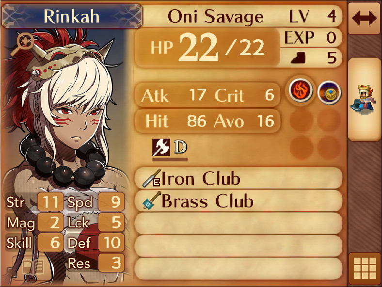 Rinkah Buffs Mod for Fire Emblem Fates | FEF Mods