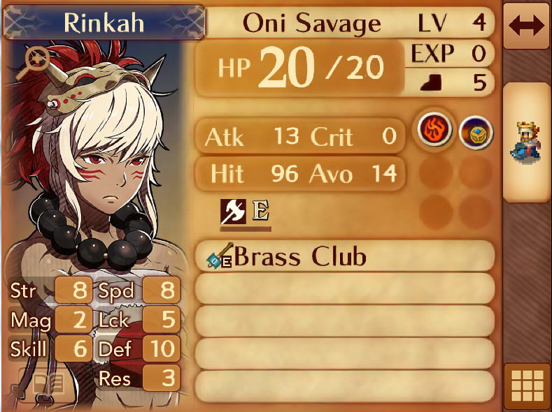 Rinkah Buffs Mod for Fire Emblem Fates | FEF Mods