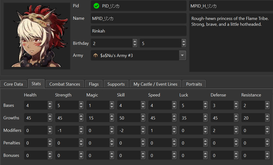 Rinkah Buffs Mod for Fire Emblem Fates | FEF Mods