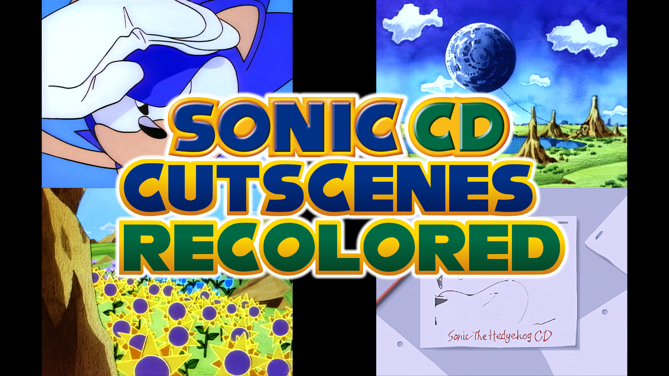 Sonic CD Cutscenes Recolored Mod for Sonic CD (2011) | SCD Mods
