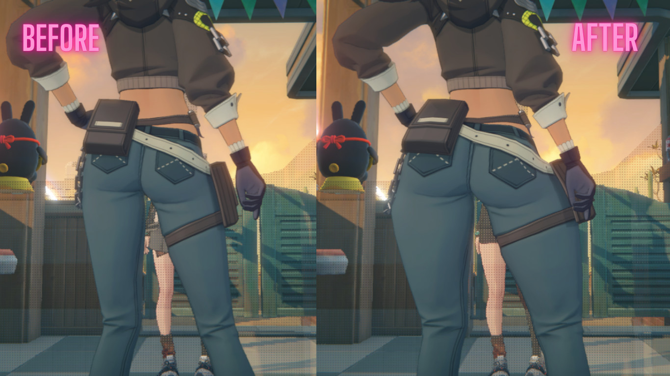 Thicc Kasa Mod for Zenless Zone Zero | ZZZ Mods