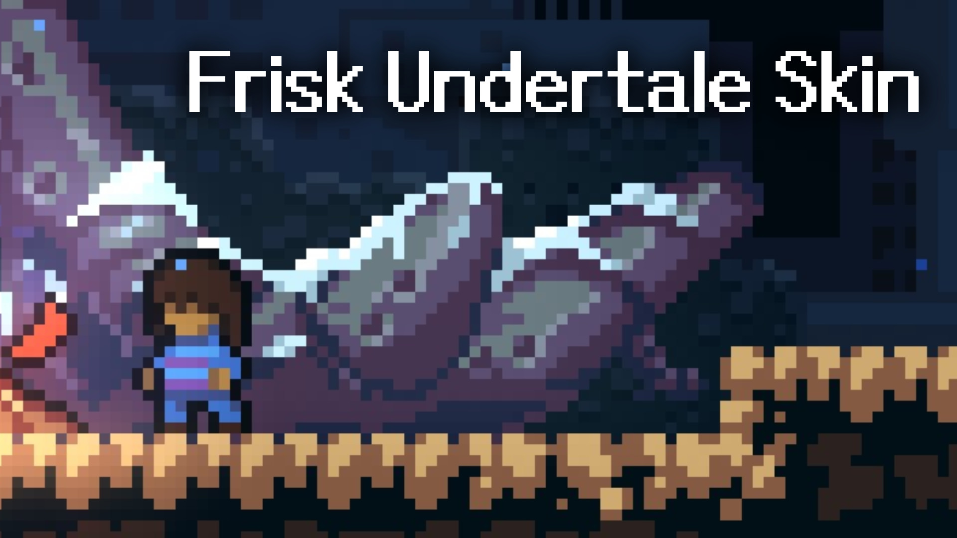 Frisk from Undertale Mod for Celeste | Celeste Mods