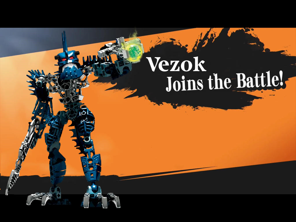Bionicle Vezok over Kazuya Mod for Super Smash Bros. Ultimate | SSBU Mods