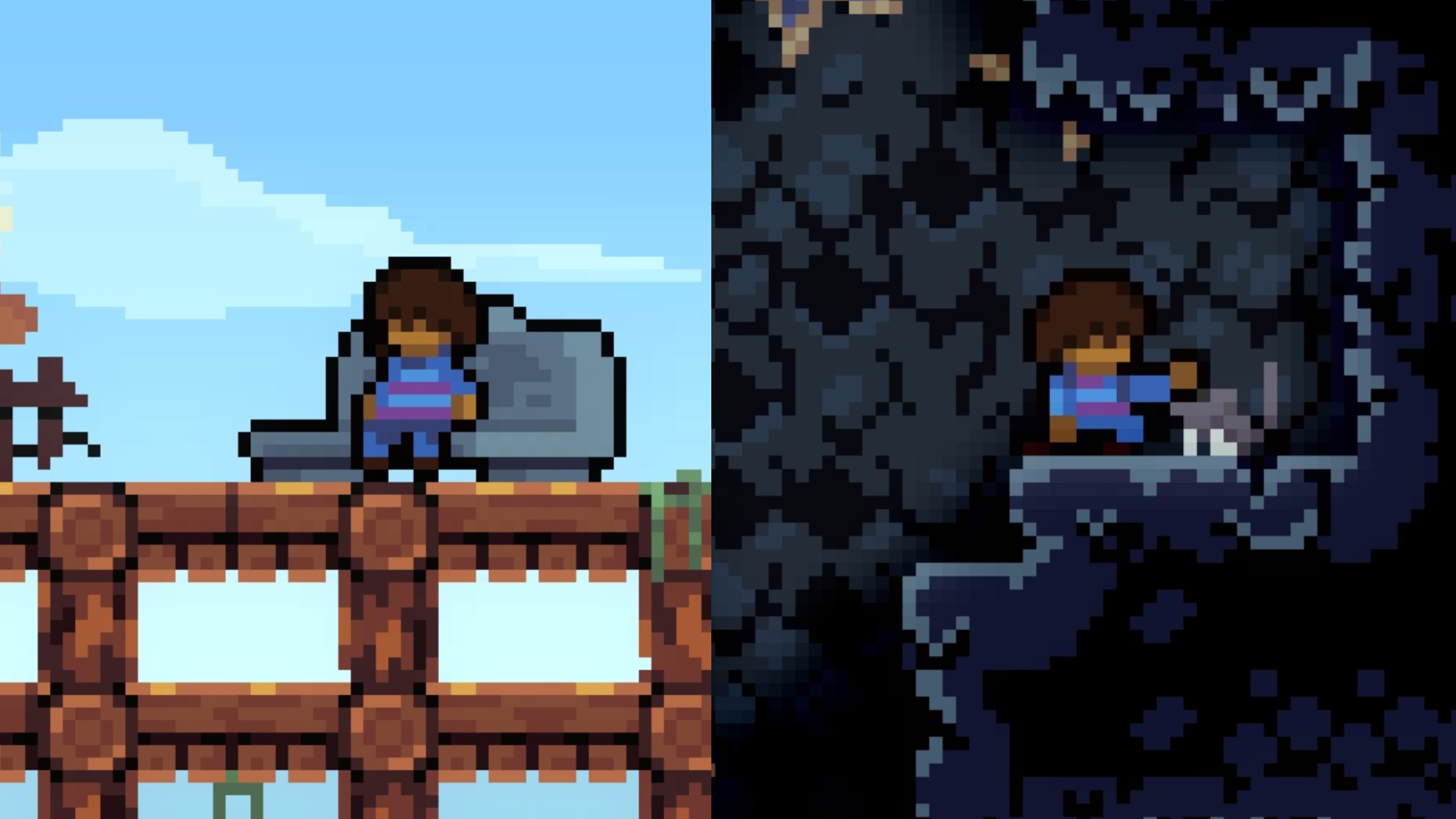 Frisk from Undertale Mod for Celeste | Celeste Mods