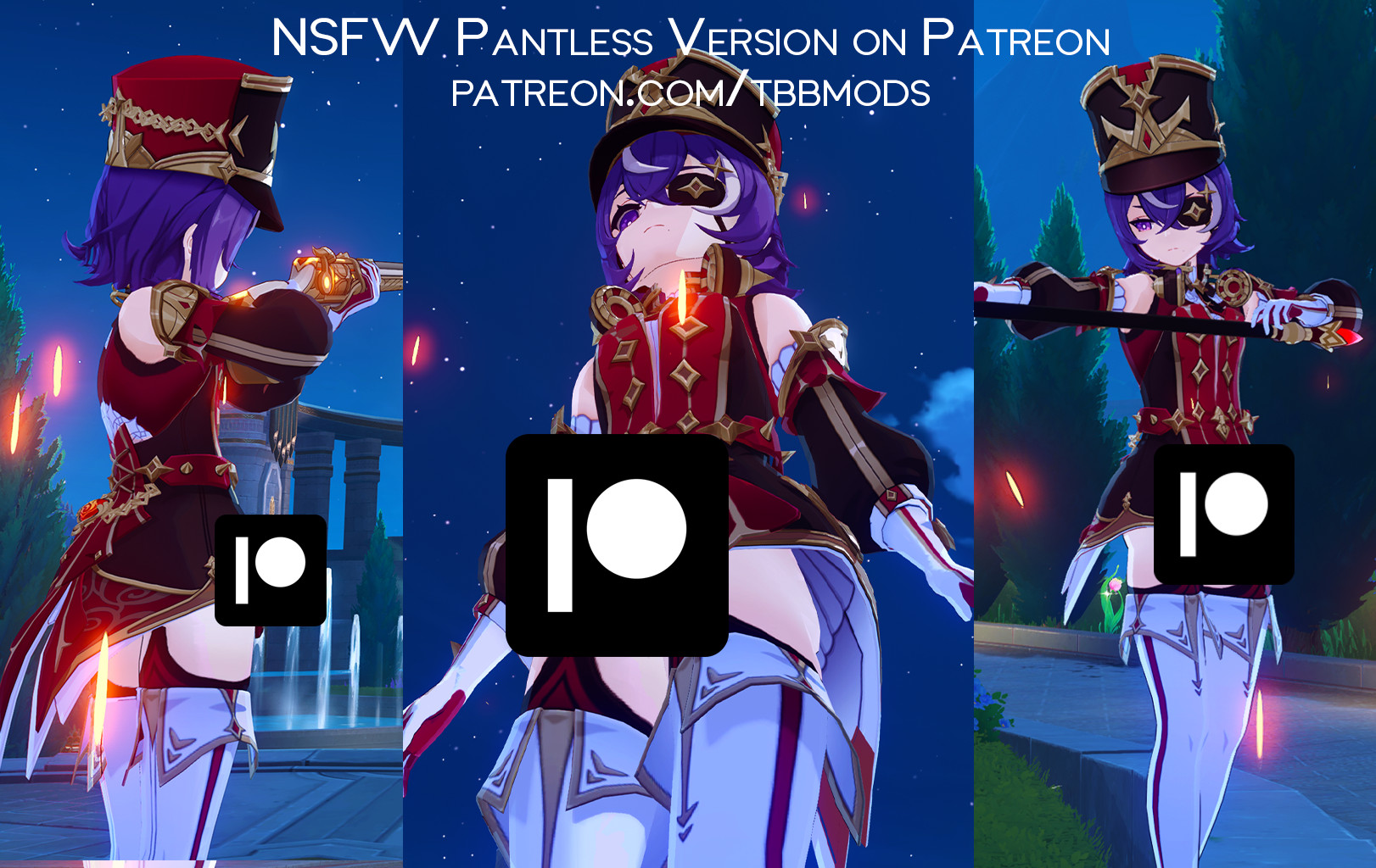 Male Chevreuse Genderbend Mod for Genshin Impact | GI Mods