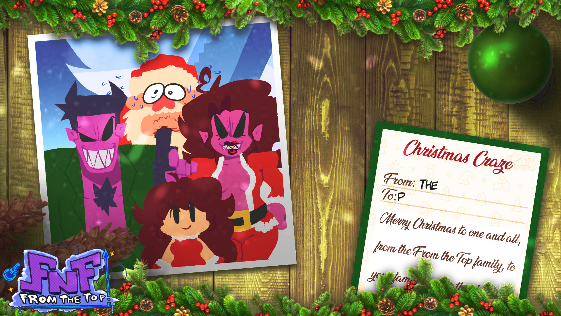 FNF: From the Top! [v5.1.1] - CHRISTMAS CRAZE!! Mod for Friday Night ...