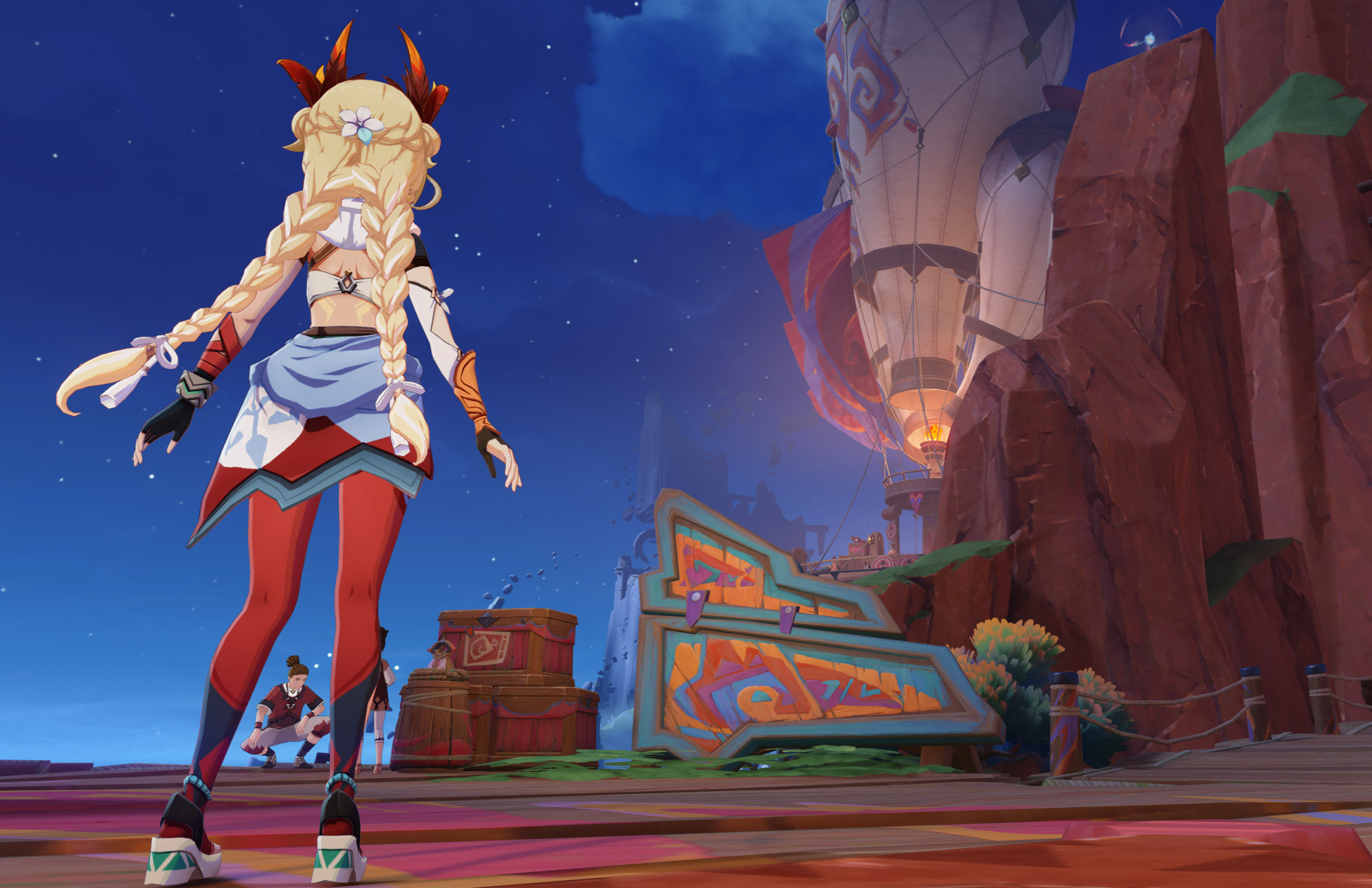 Tumaini & Paimon: Flames of Natlan Mod for Genshin Impact | GI Mods