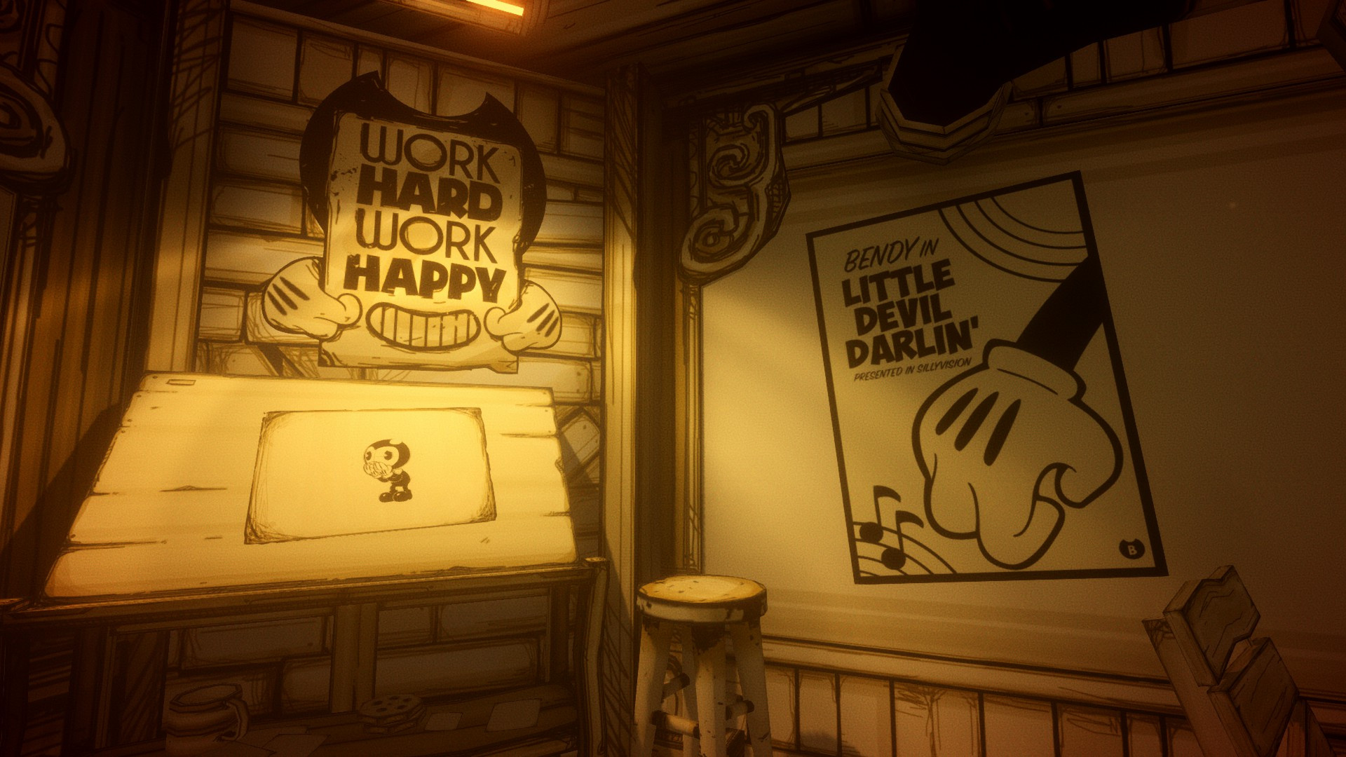 Bendy and the Ink Machine: Dotted Lines! Mod for Bendy And The Ink ...