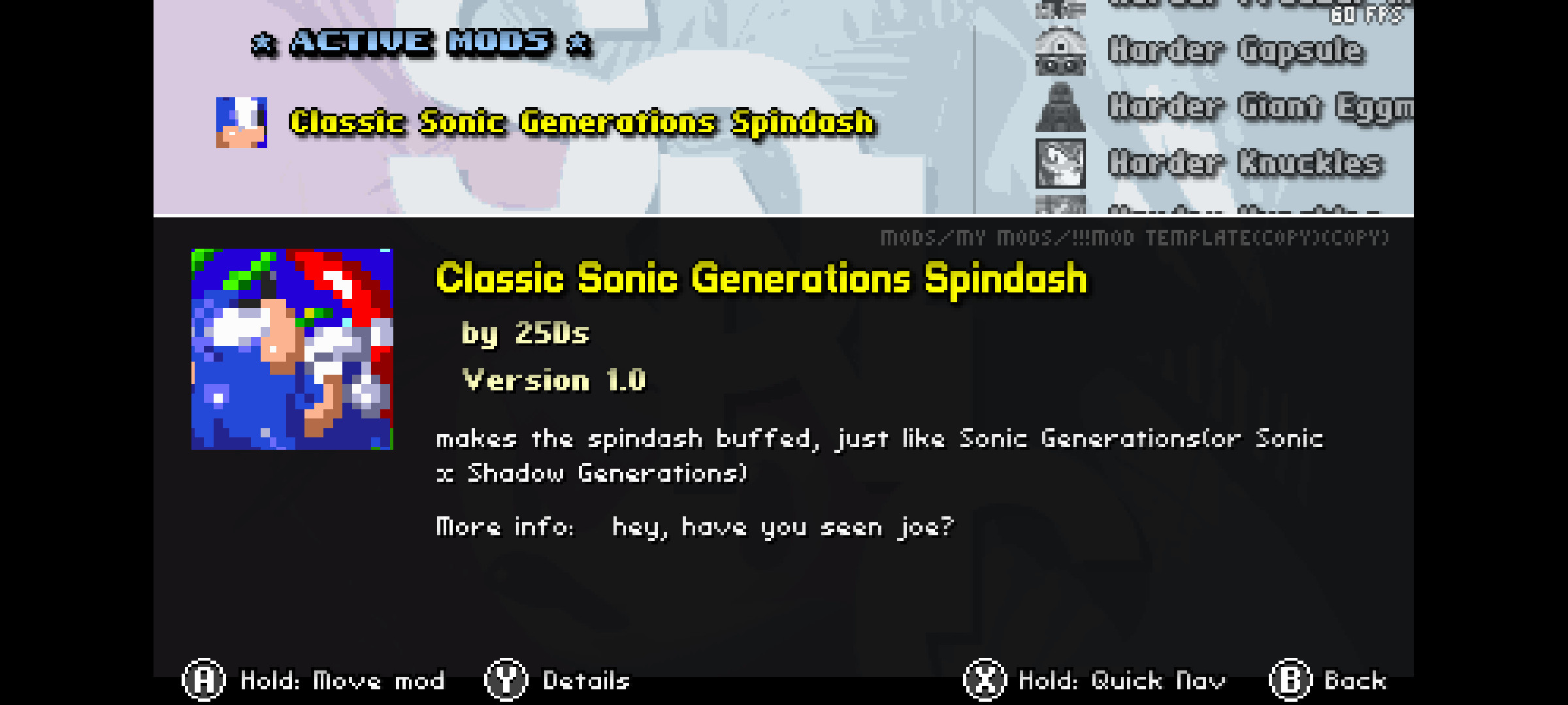 Classic Sonic Generations Spindash Mod for Sonic 3 A.I.R. | S3AIR Mods