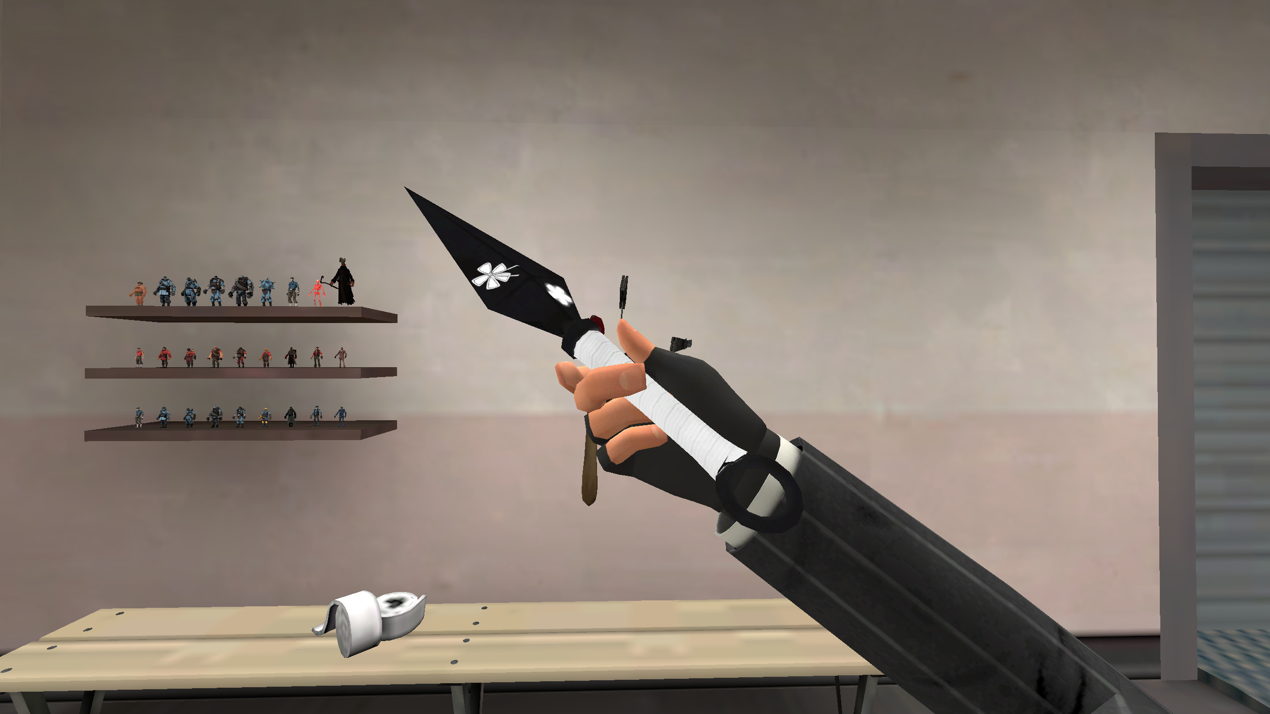 Kunai with animated flower Mod for Team Fortress 2 | TF2 Mods