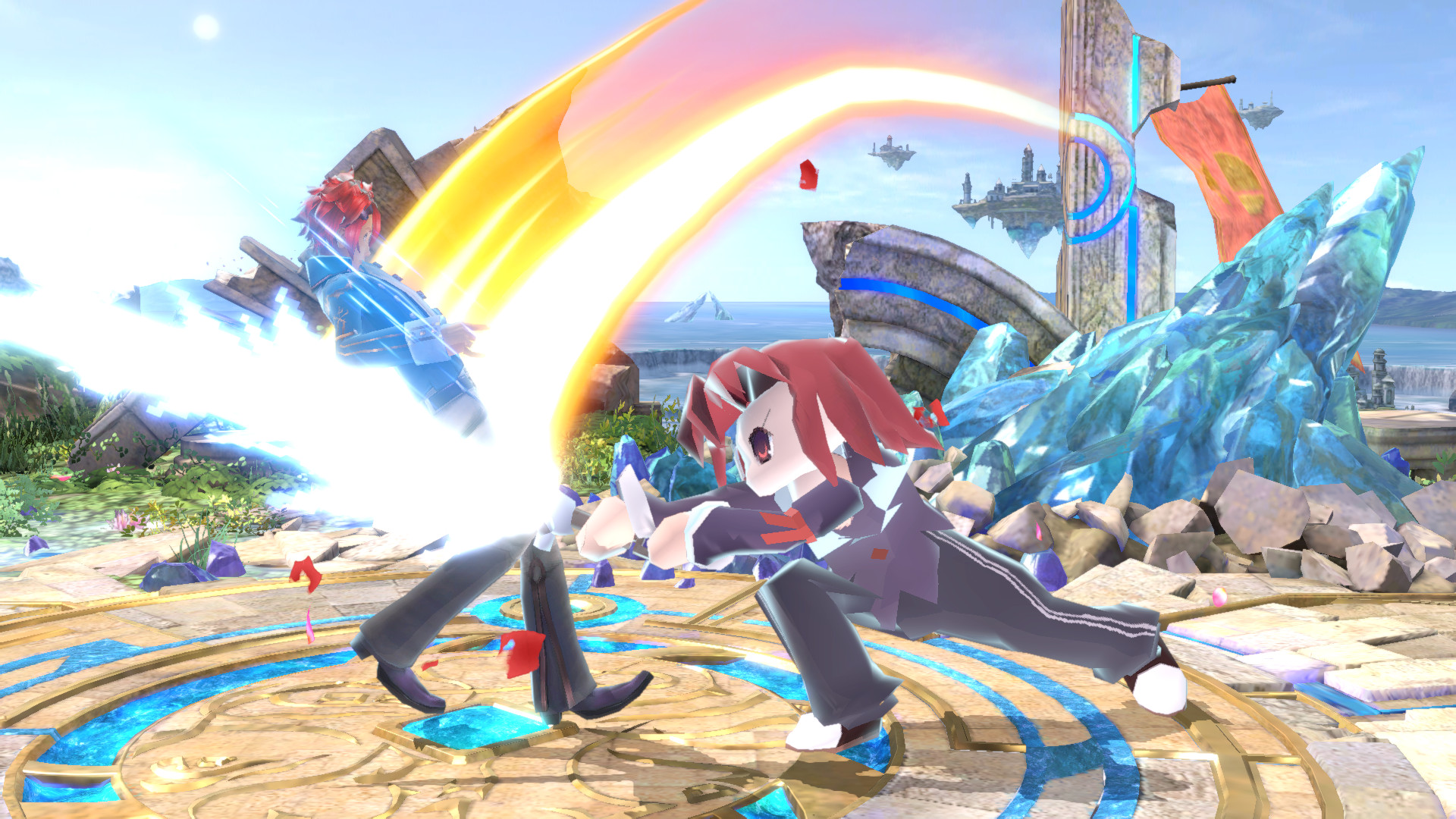 Chaos Wars Hyoma over Roy Mod for Super Smash Bros. Ultimate | SSBU Mods