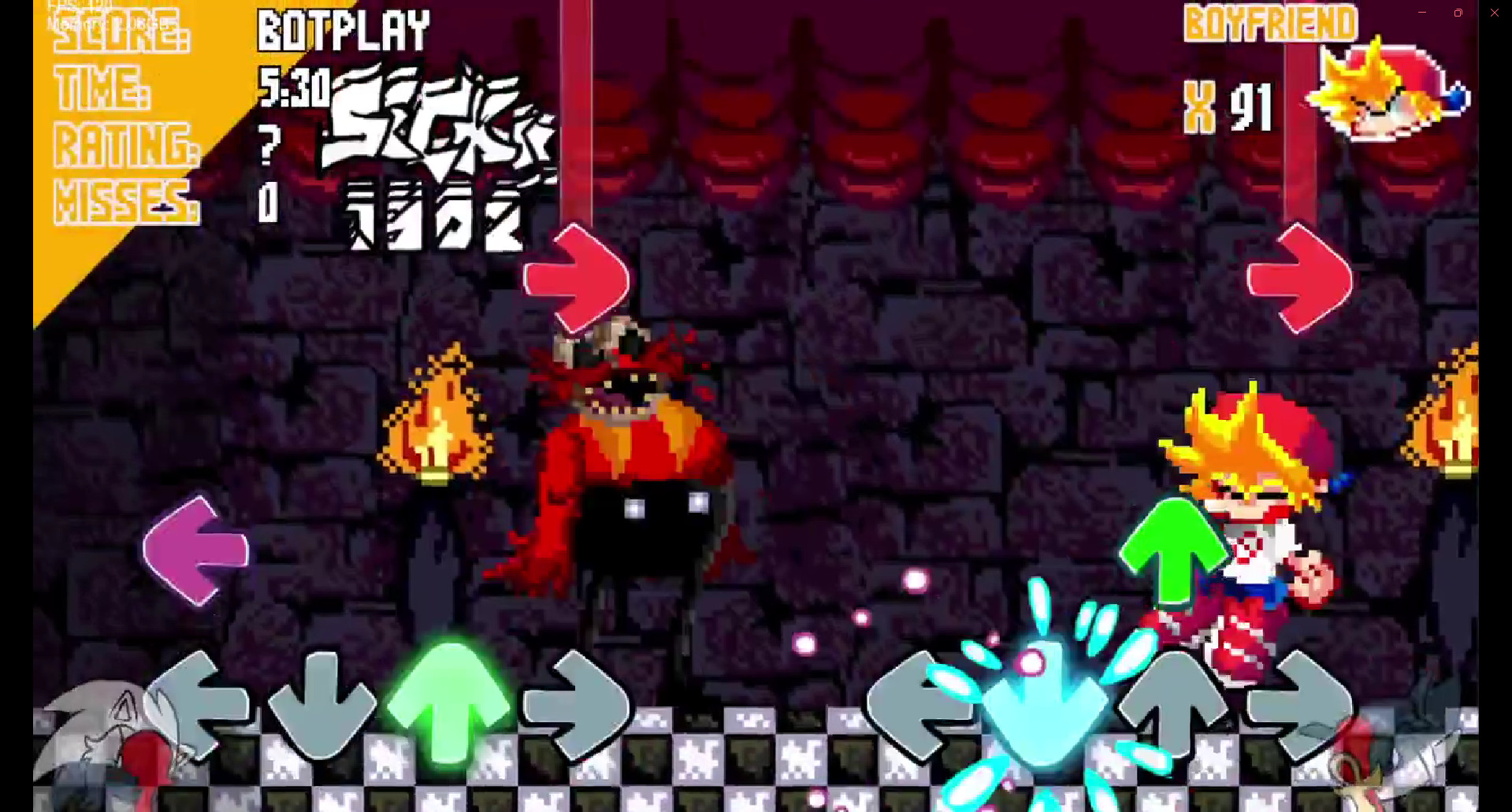 FNF VS Sonic.EXE | Triple Trouble Special Zone Mix Mod for Friday Night ...