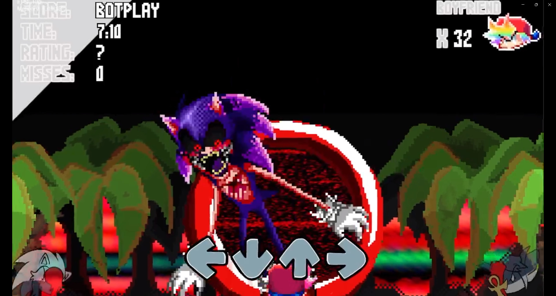 FNF VS Sonic.EXE | Triple Trouble Special Zone Mix Mod for Friday Night ...