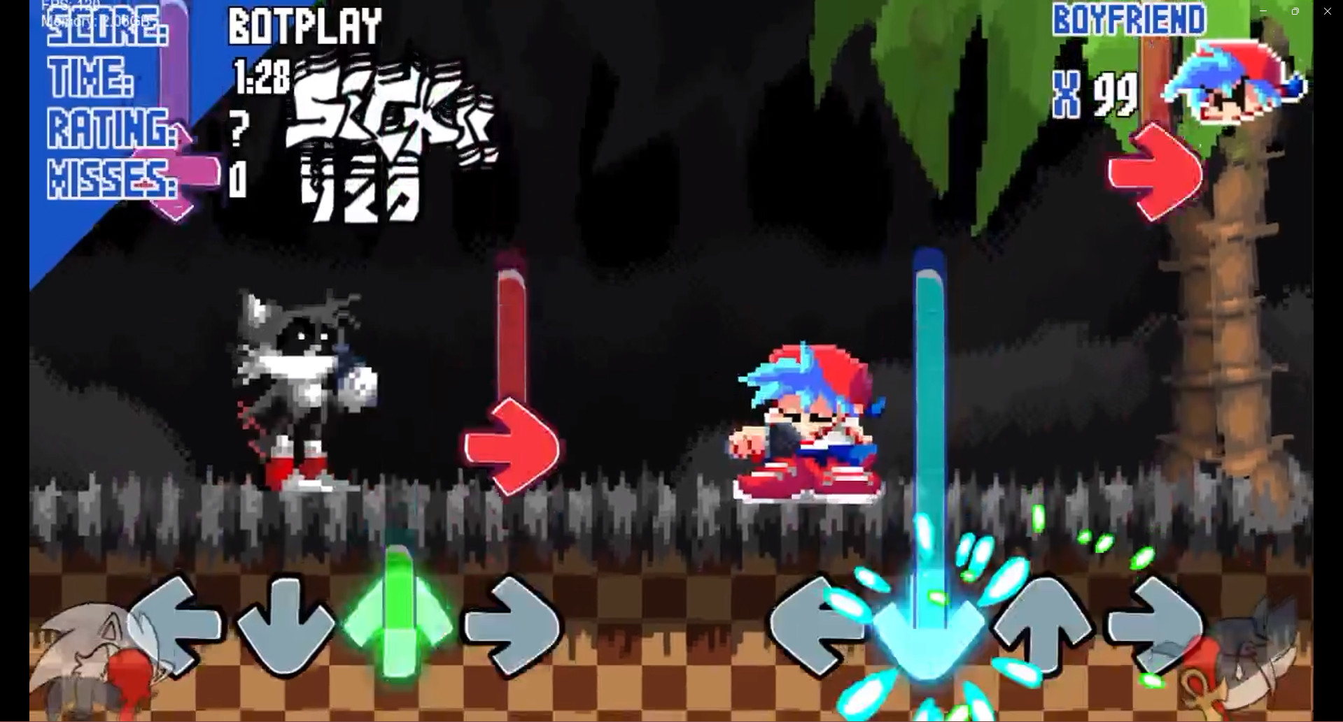 FNF VS Sonic.EXE | Triple Trouble Special Zone Mix Mod for Friday Night ...