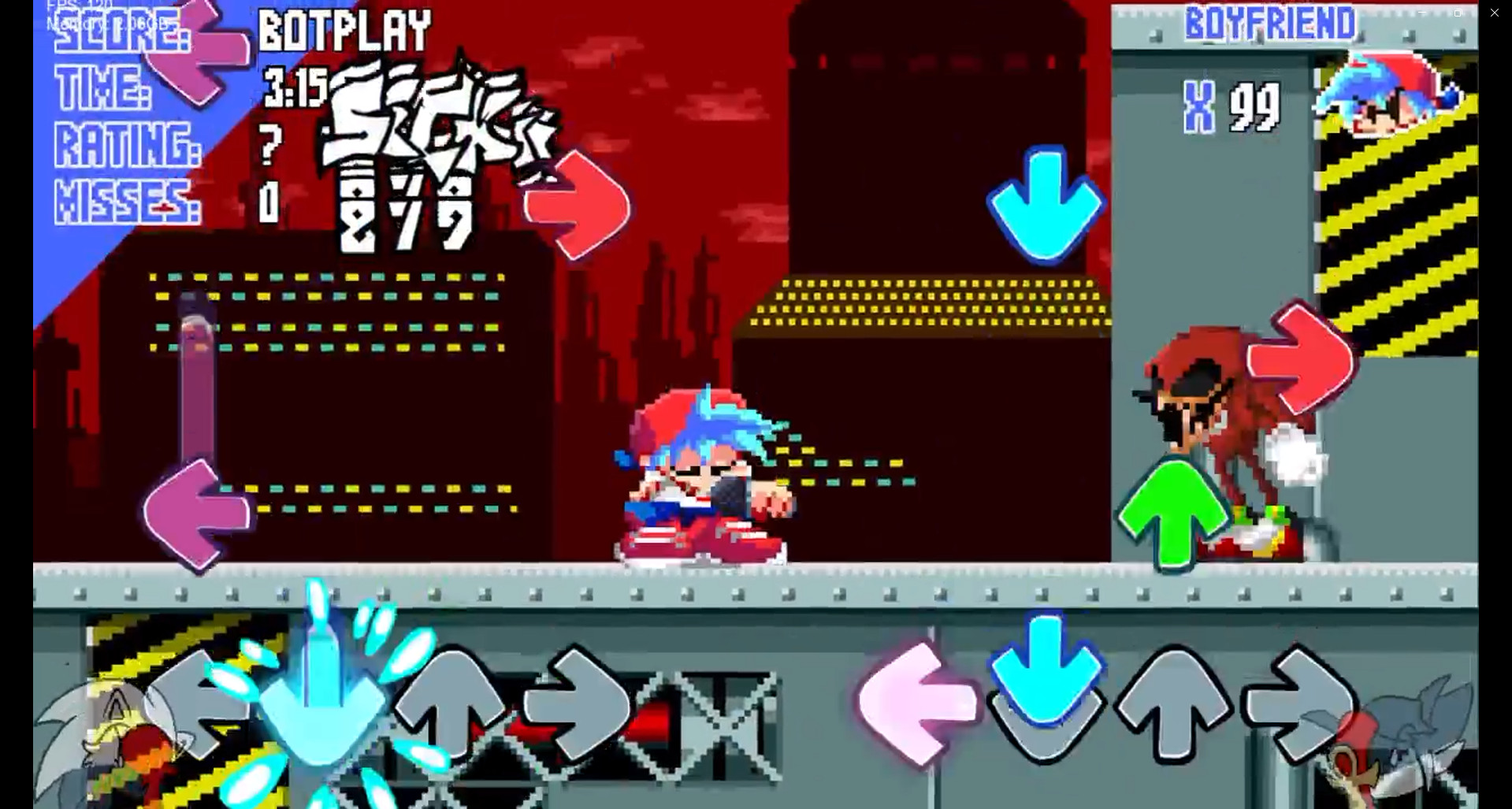 FNF VS Sonic.EXE | Triple Trouble Special Zone Mix Mod for Friday Night ...