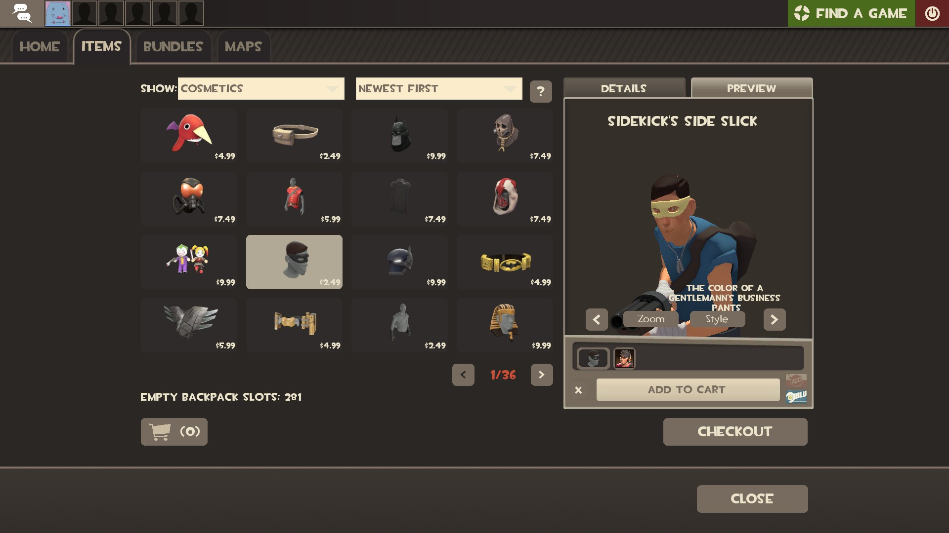 2010 Mann-Conomy store UI modernized Mod for Team Fortress 2 | TF2 Mods