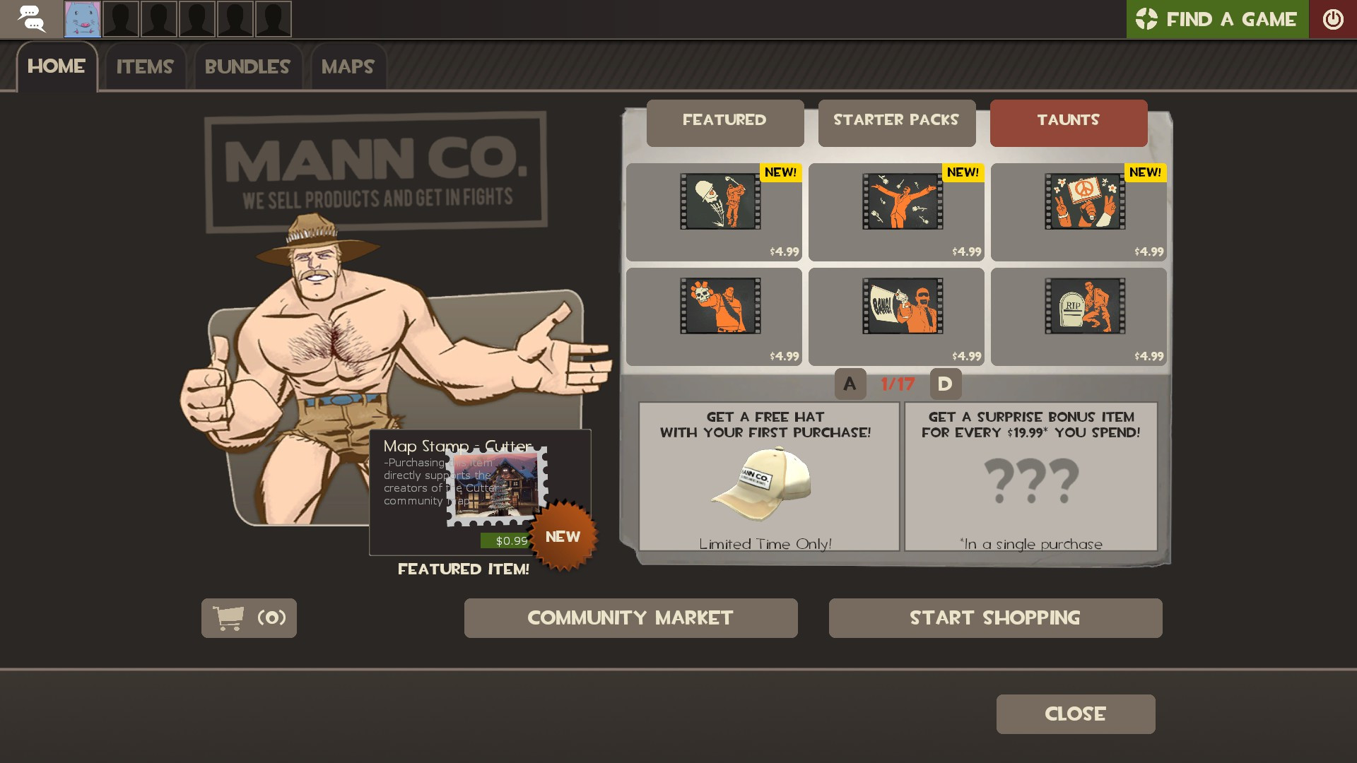 2010 Mann-Conomy store UI modernized Mod for Team Fortress 2 | TF2 Mods