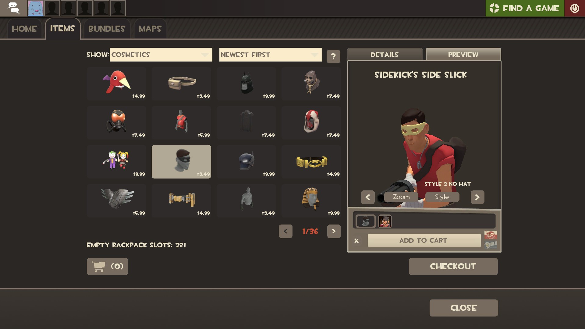 2010 Mann-Conomy store UI modernized Mod for Team Fortress 2 | TF2 Mods