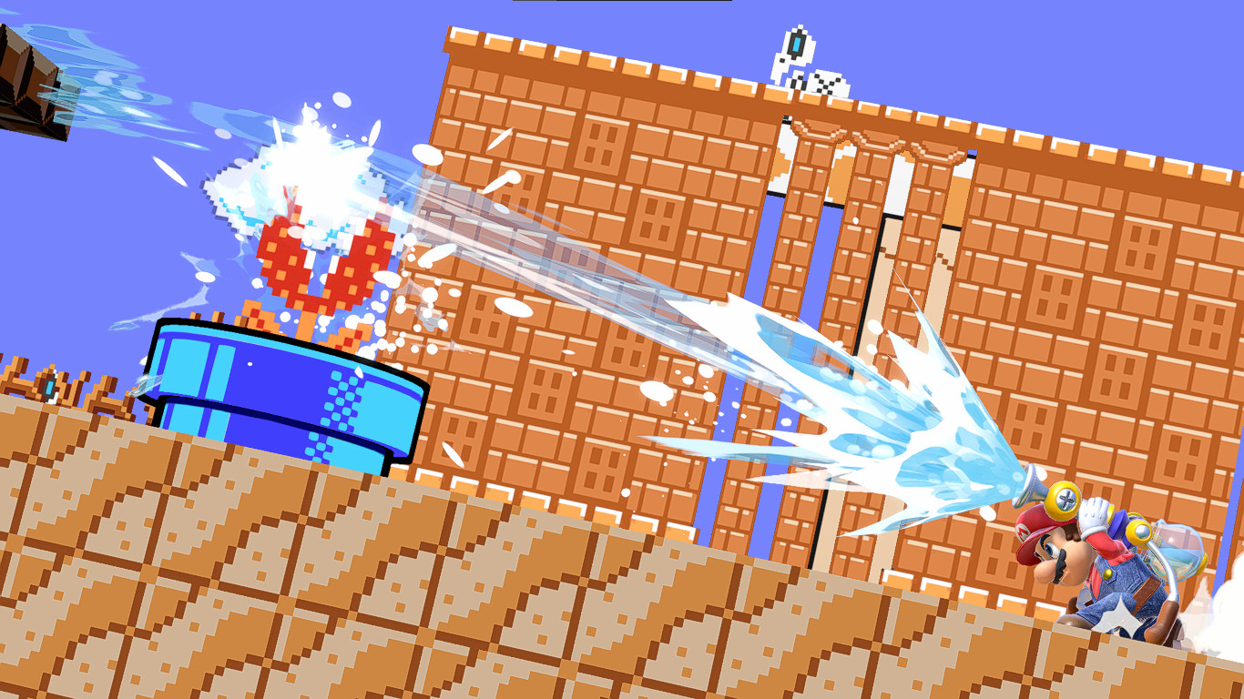 SMM2 Desert Theme Mod for Super Smash Bros. Ultimate | SSBU Mods