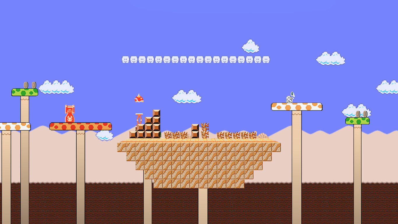 SMM2 Desert Theme Mod for Super Smash Bros. Ultimate | SSBU Mods