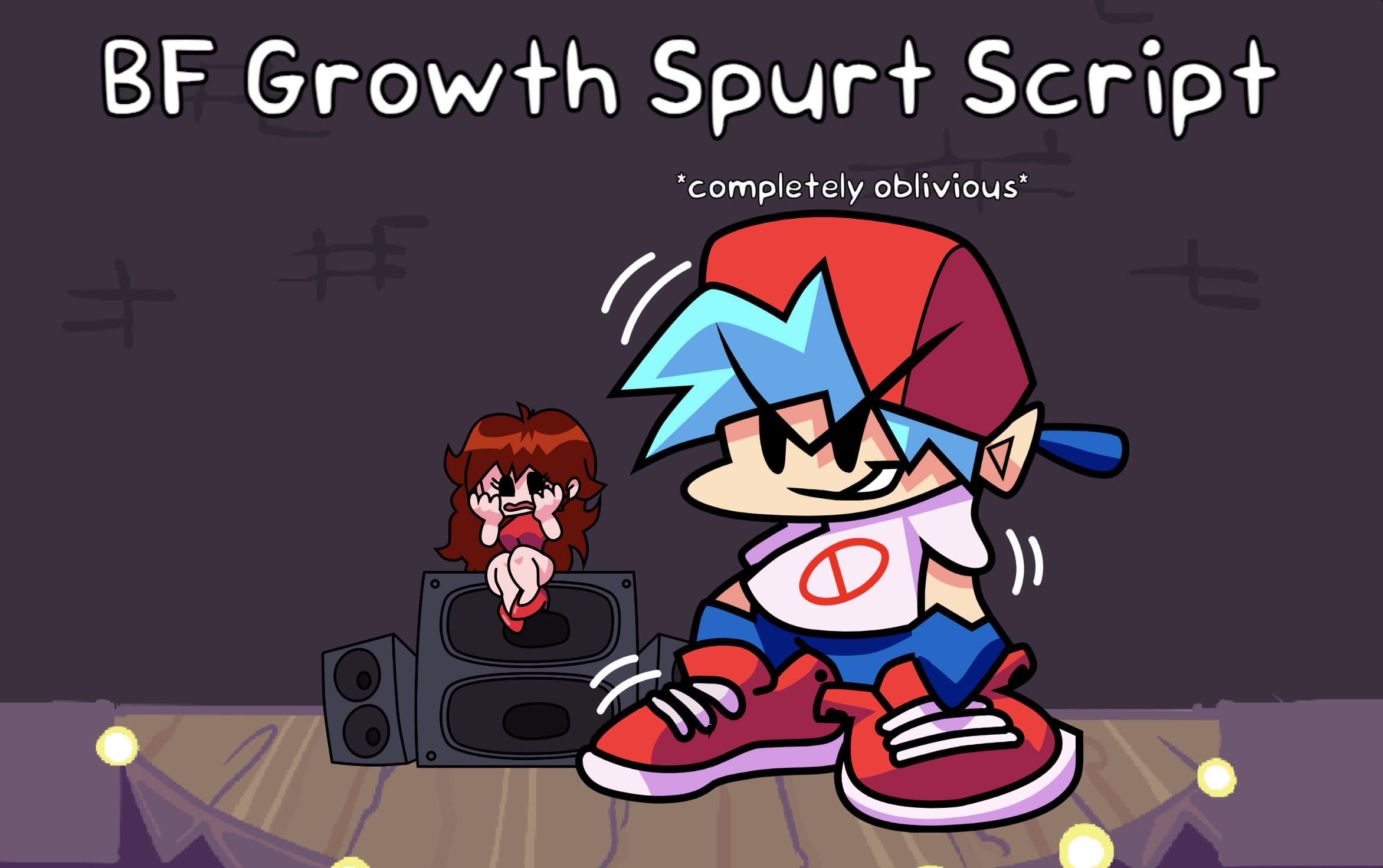 BF Growth Spurt Mod for Friday Night Funkin' | FNF Mods