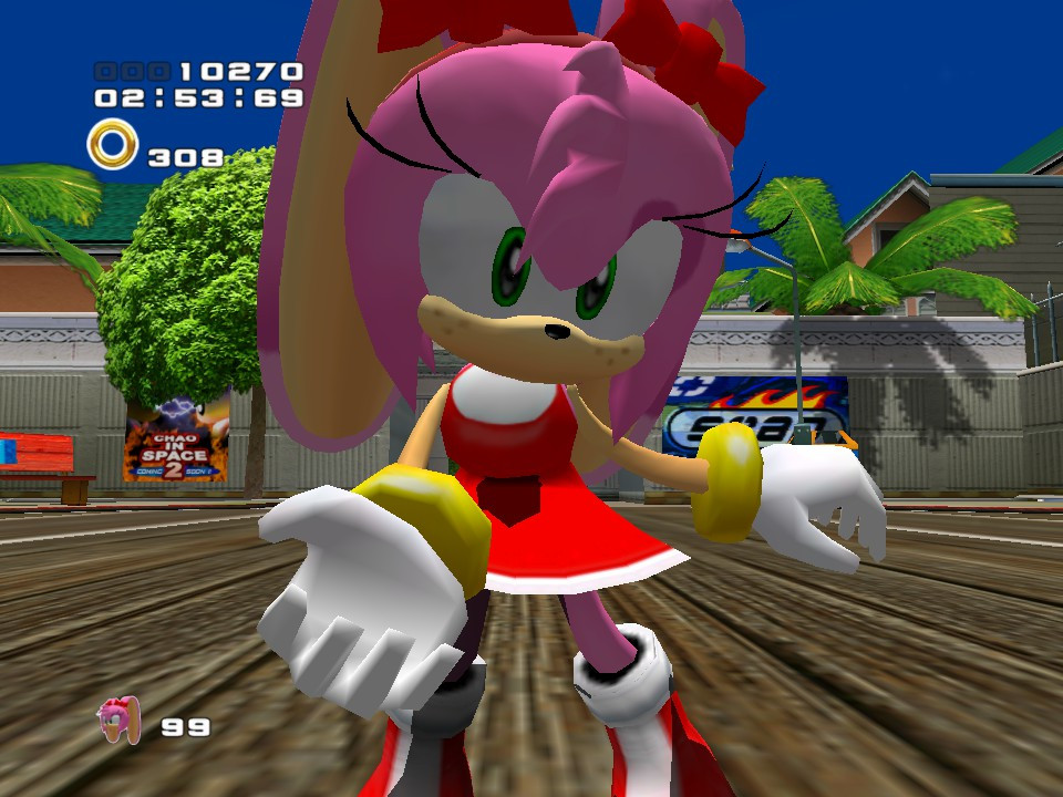 @kore_eon's Bunny Amy Mod for Sonic Adventure 2 | SA2 Mods