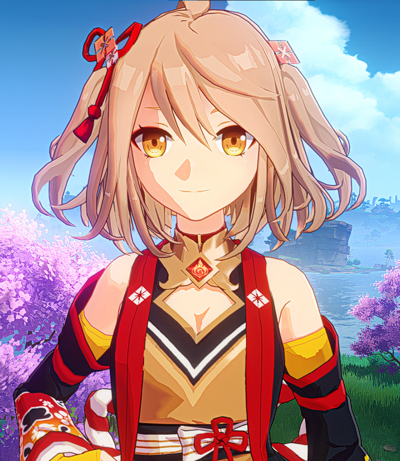 Yoimiya Kitasan Black Edit Mod for Genshin Impact | GI Mods