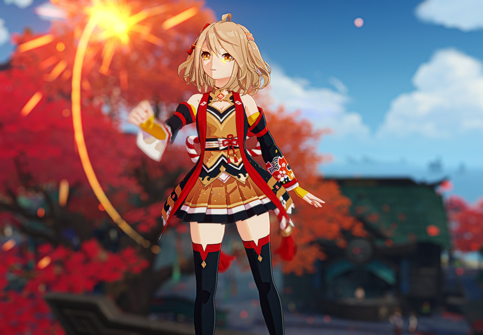 Yoimiya Kitasan Black Edit Mod for Genshin Impact | GI Mods