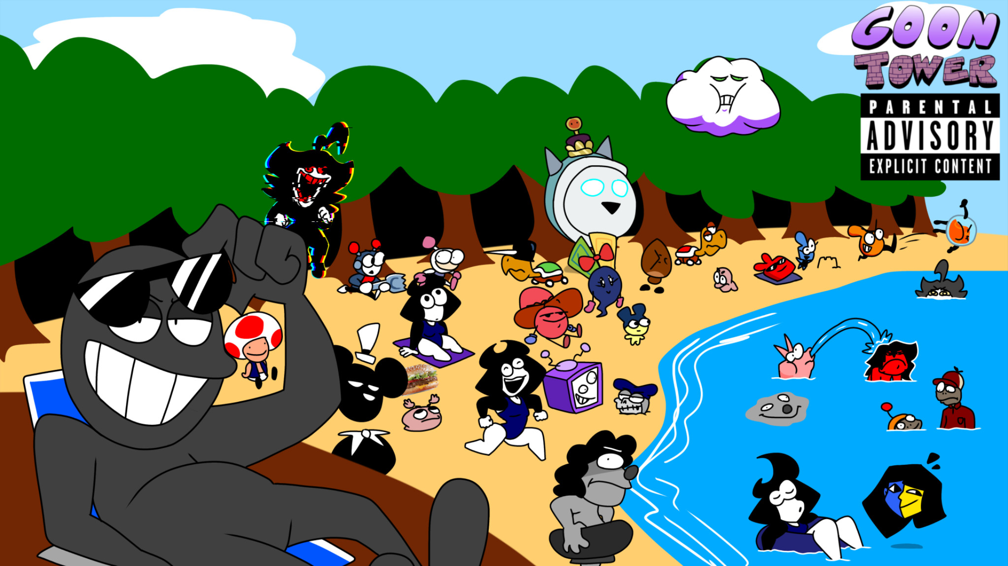 GOON TOWER Mod for Pizza Tower | PT Mods