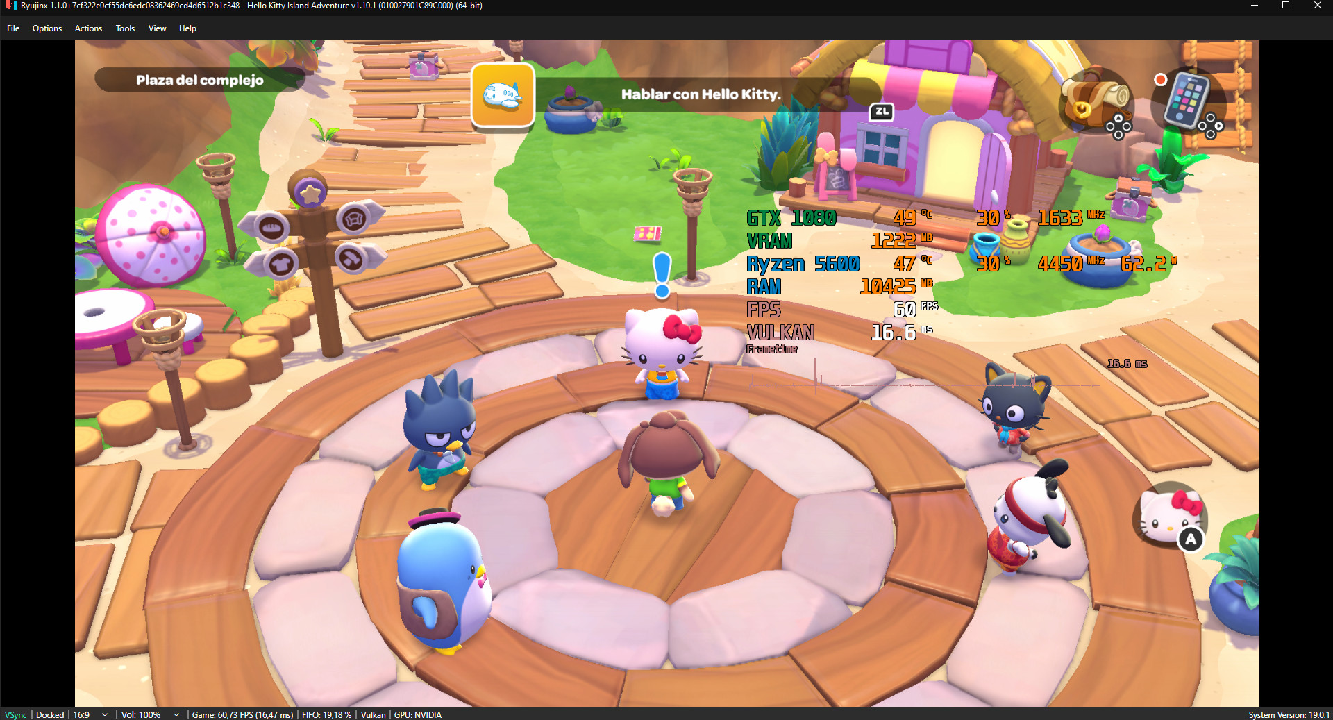 FPS Mods (Switch Version) Mod for Hello Kitty: Island Adventure | HKIA Mods