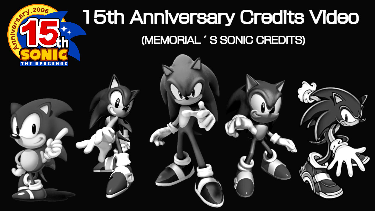15th Anniversary Video Credits (Memorial Sonic) Mod for Sonic the ...