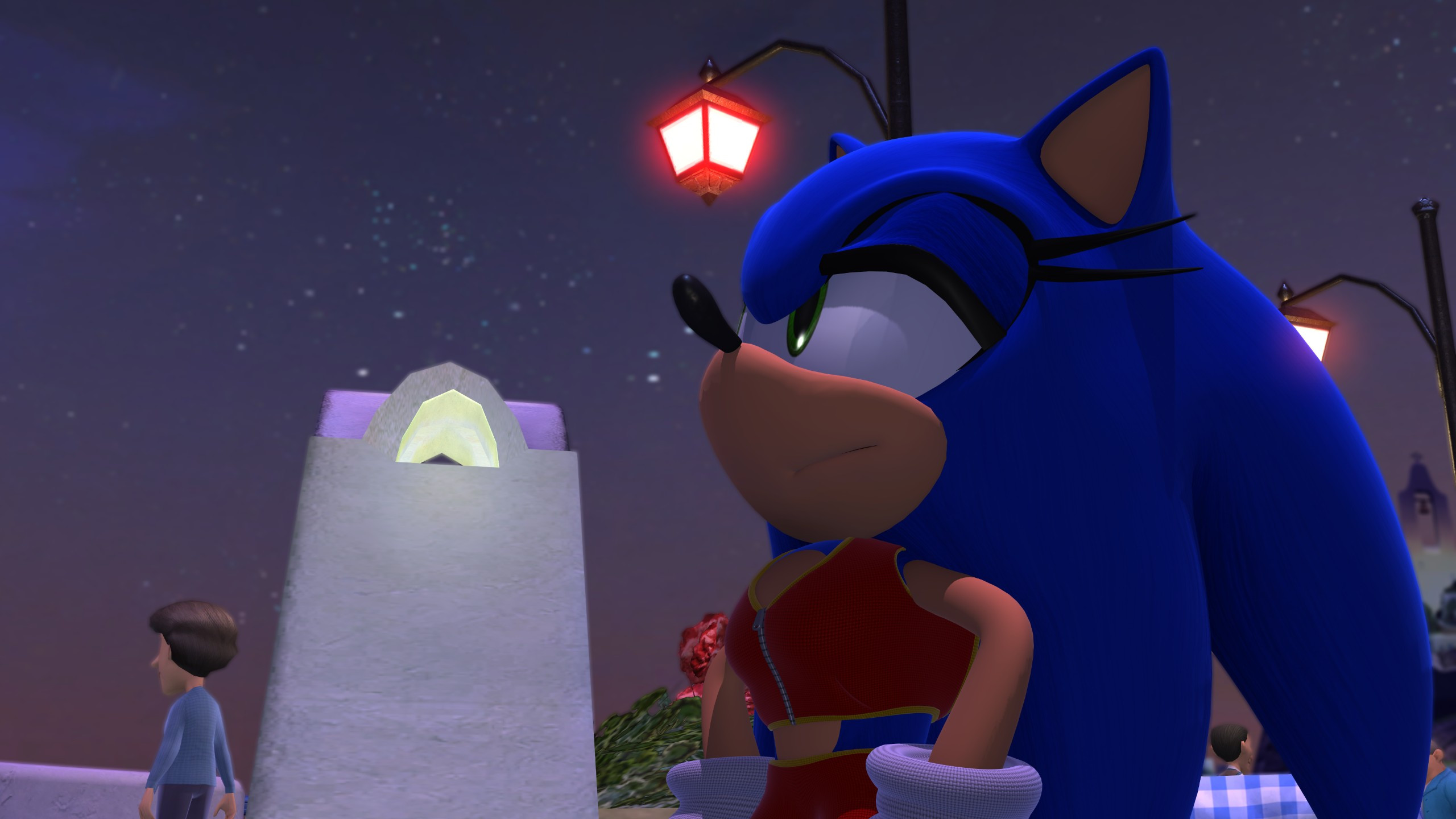 Trans Fem Sonic Mod for Unleashed Recompiled | UR Mods