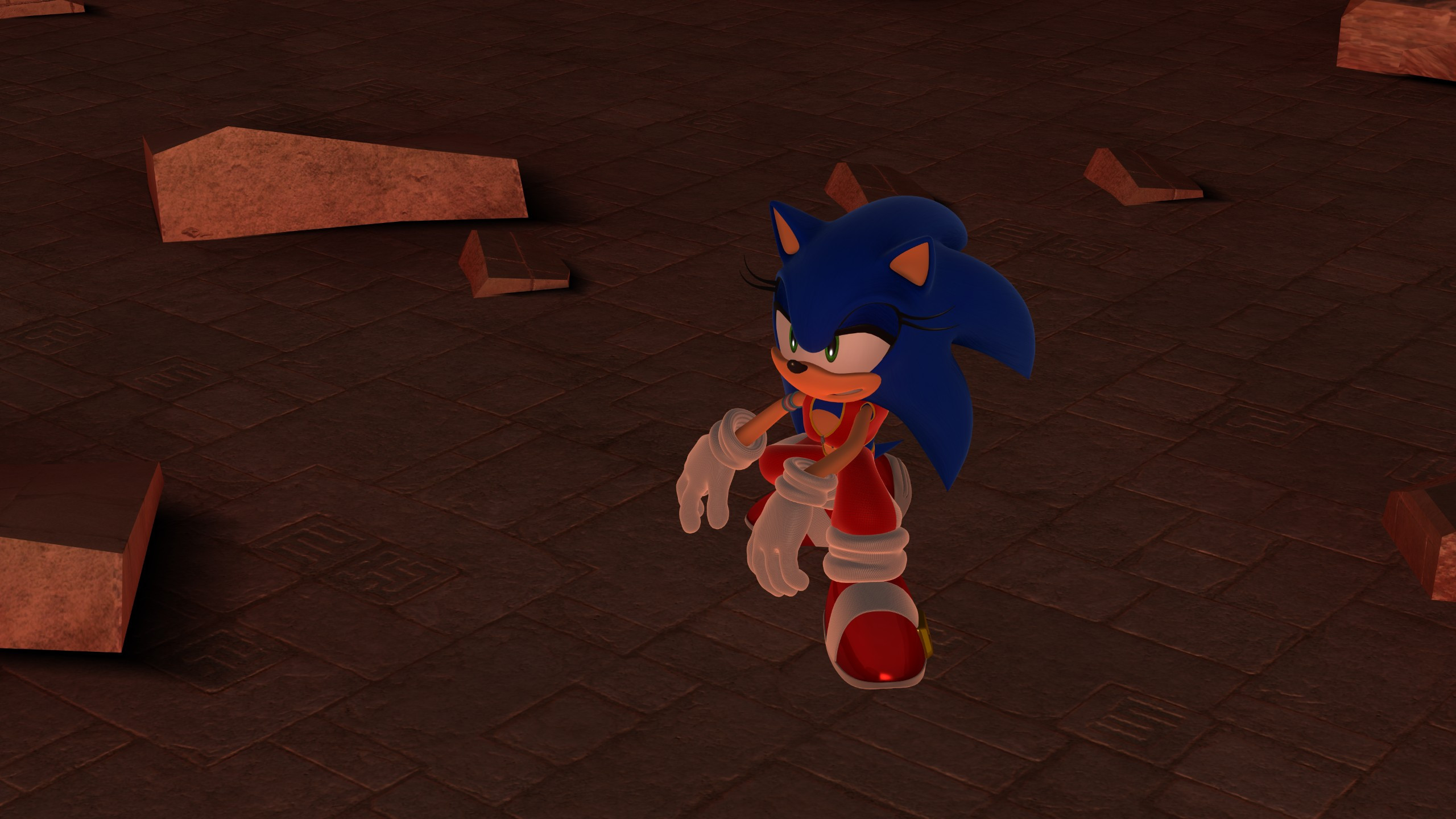 Trans Fem Sonic Mod for Unleashed Recompiled | UR Mods