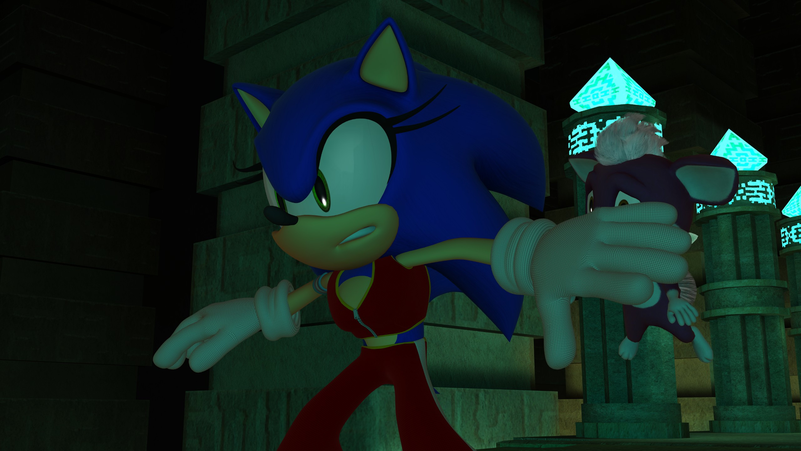 Trans Fem Sonic Mod for Unleashed Recompiled | UR Mods