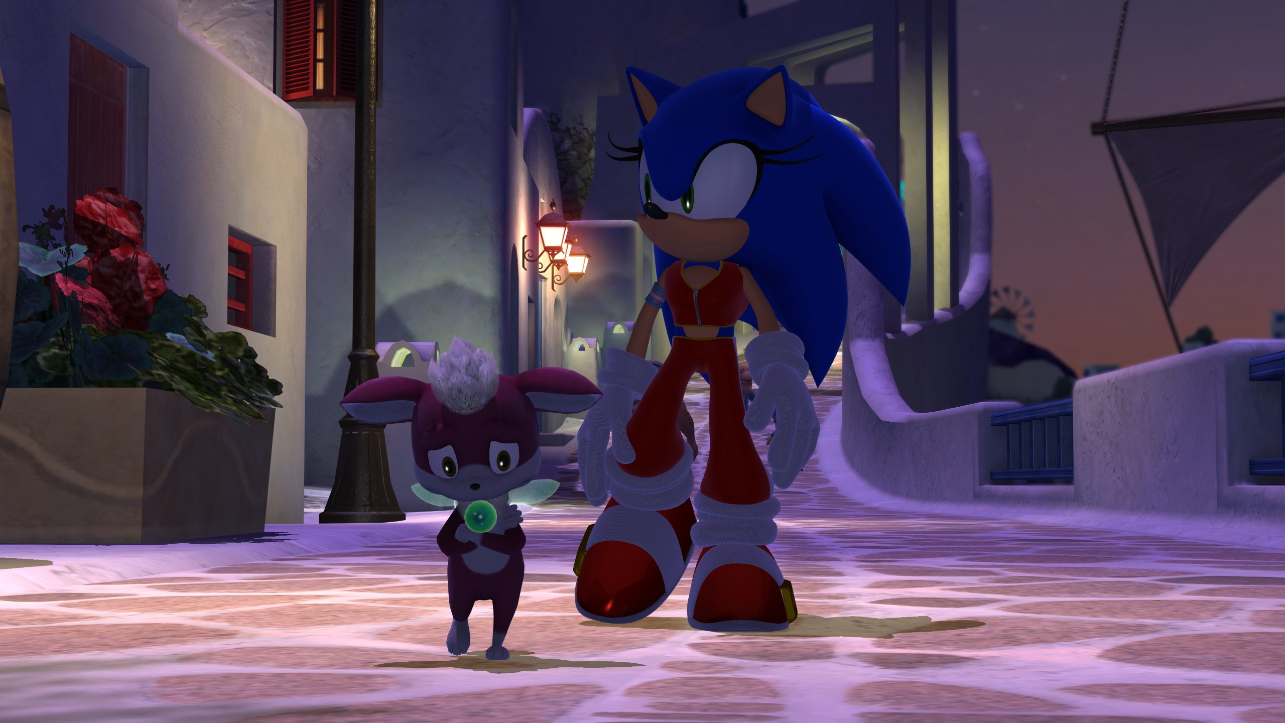 Trans Fem Sonic Mod for Unleashed Recompiled | UR Mods