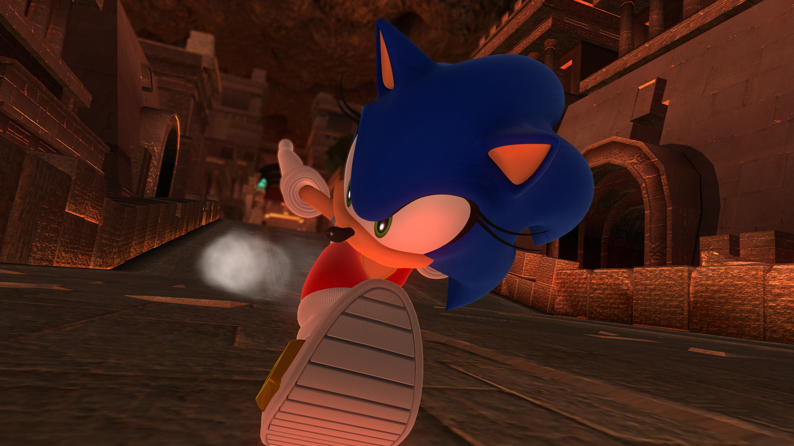 Trans Fem Sonic Mod for Unleashed Recompiled | UR Mods